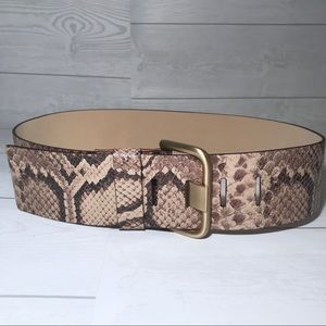 Banana Republic | Accessories | Banana Republic Faux Snake Skin Belt ...